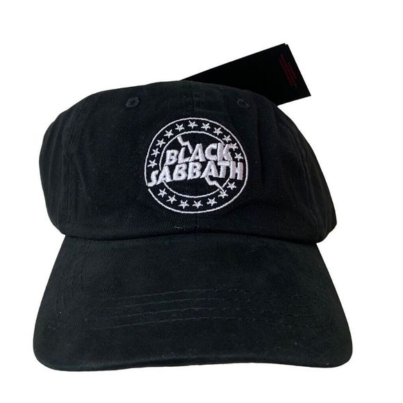 Black Sabbath | Accessories | Black Sabbath Logo Adjustable Dad Hat ...